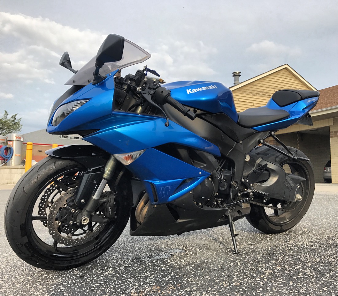 2009 Blue ZX-6R | CYCLE REVIVE